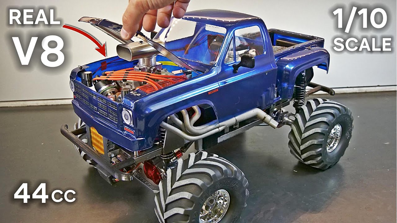 I Built World S Smallest V8 Rc Truck Youtube