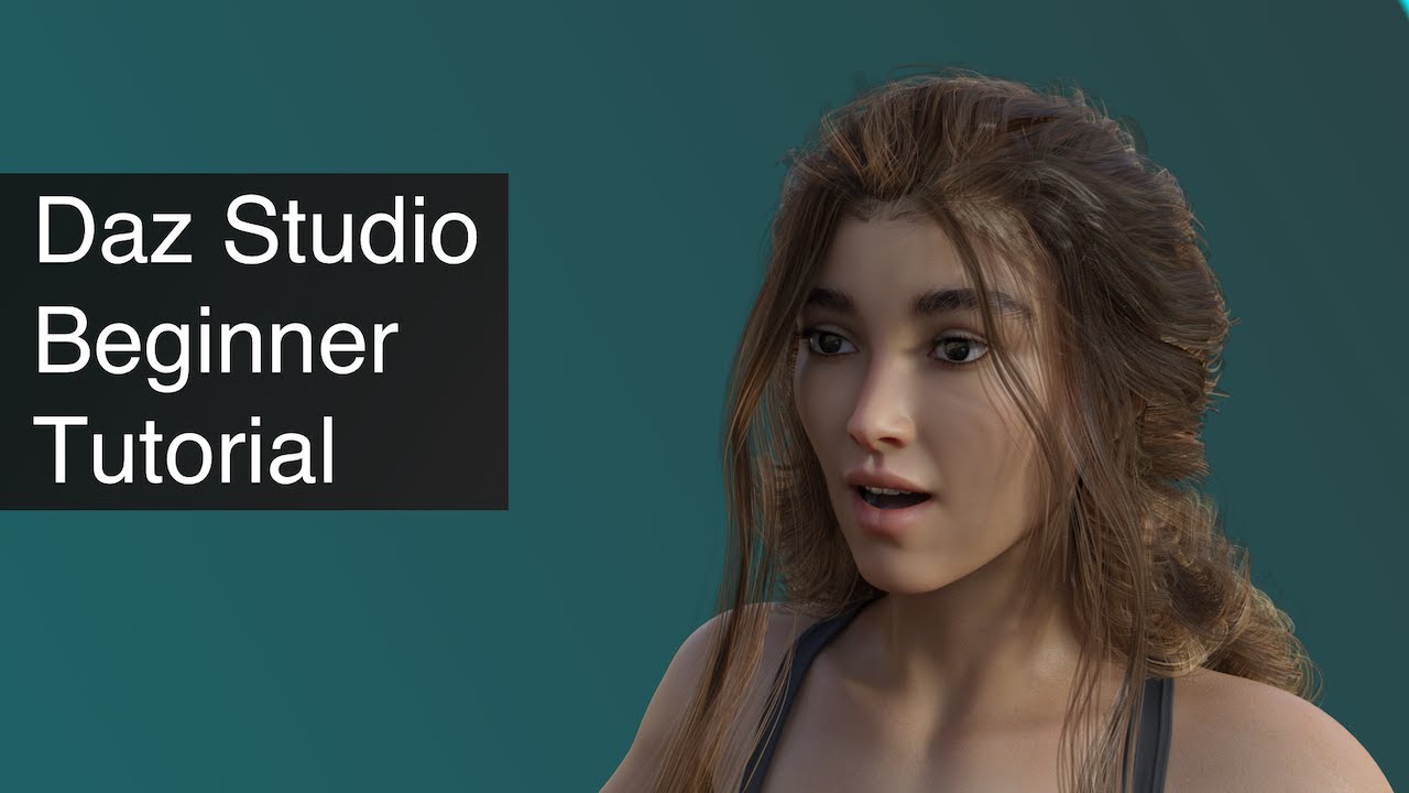 Daz Studio Beginner Tutorial Daz3d Tips Youtube