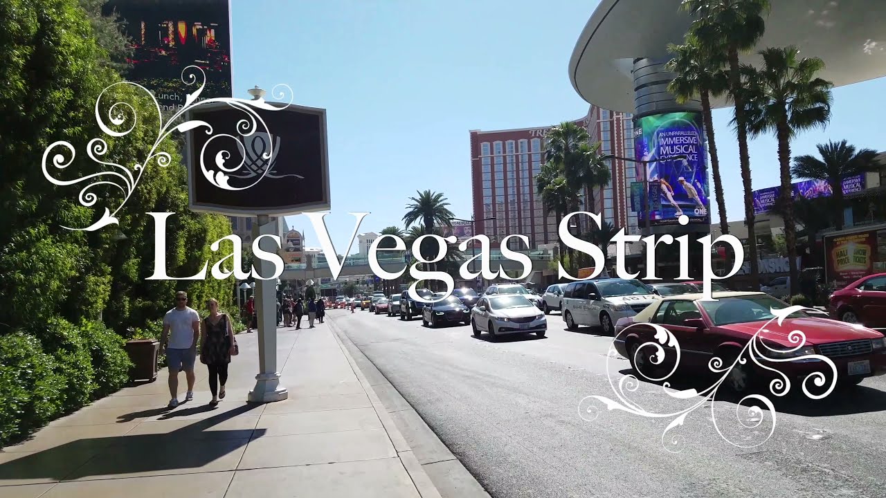 Walking Las Vegas Strip Daytime In 4k Youtube