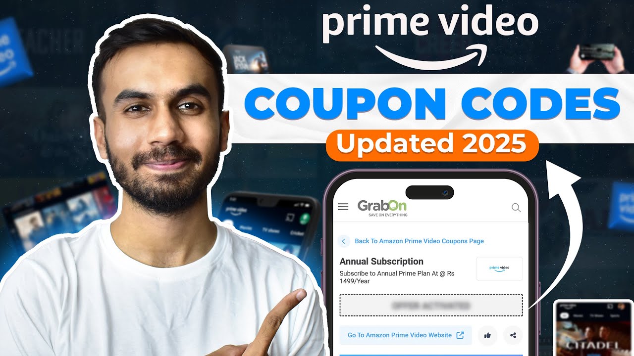 Amazon Prime Coupon Code Today 2025 Amazon Prime Membership Promo