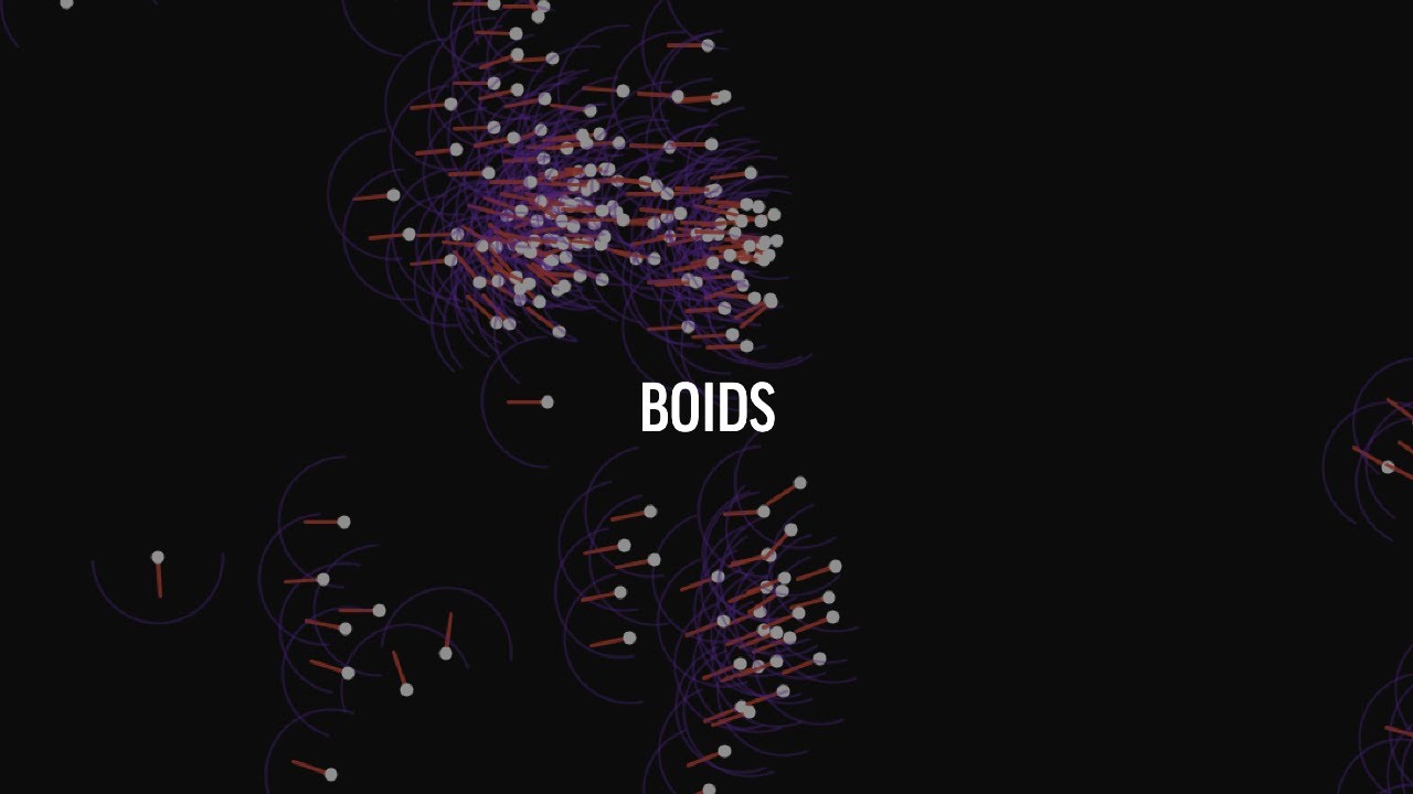 Processing Java Sketch Boids Youtube