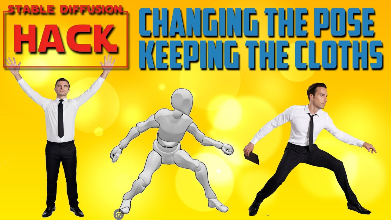 Same Character And Clothing In Different Poses Fooocus Stable