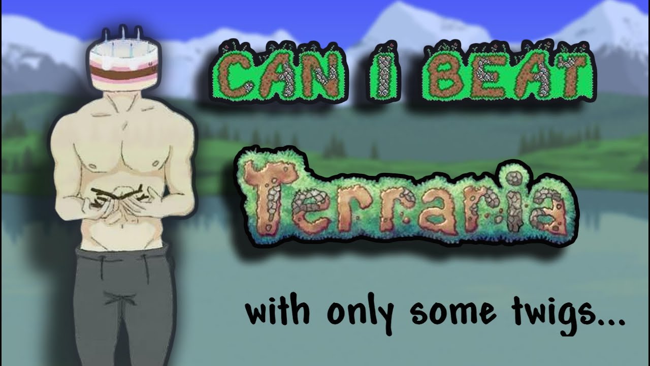 Can I Beat Terraria With The Two Worst Mage Weapons Youtube