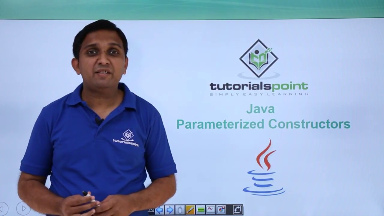 Java Parameterized Constructor Youtube