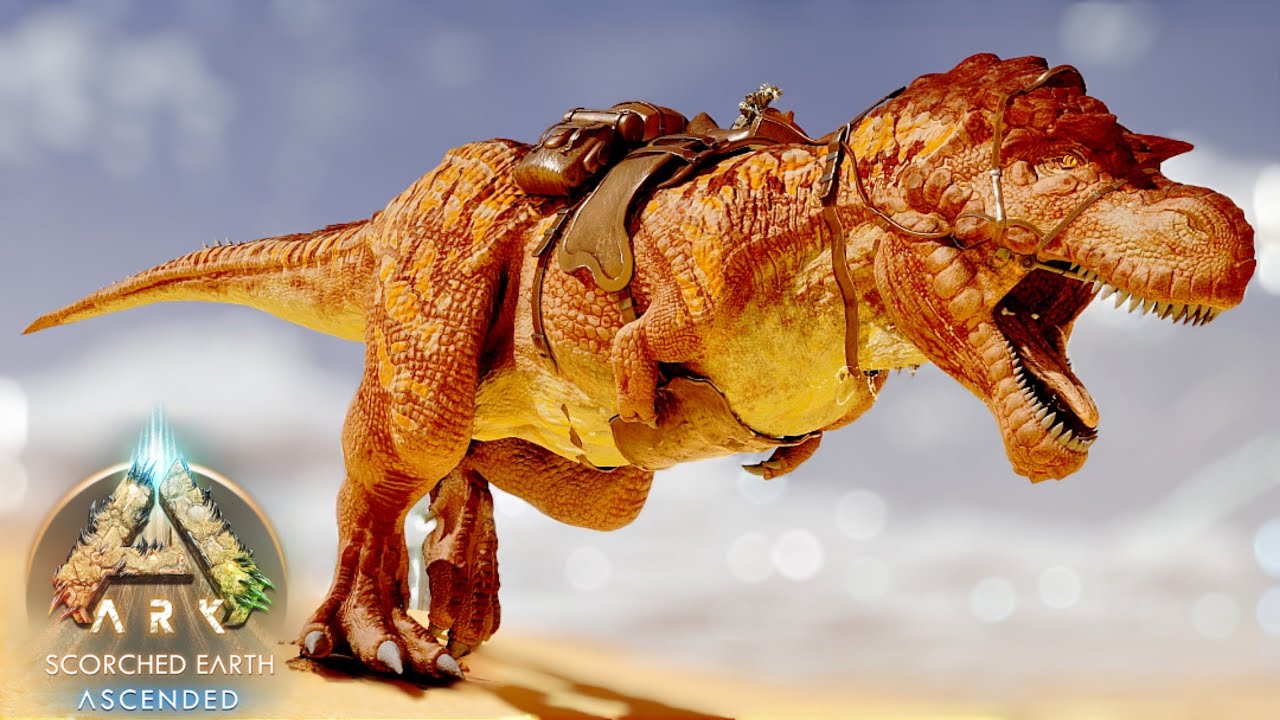 Gargant Tyrannosaurus Spotlight Ark Scorched Earth Ascended Youtube