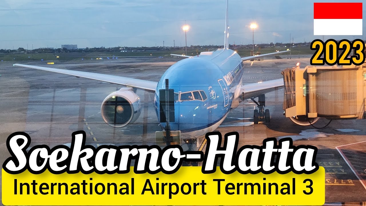 Exploring Bandara Soekarno Hatta Terminal 3 In Jakarta Indonesia