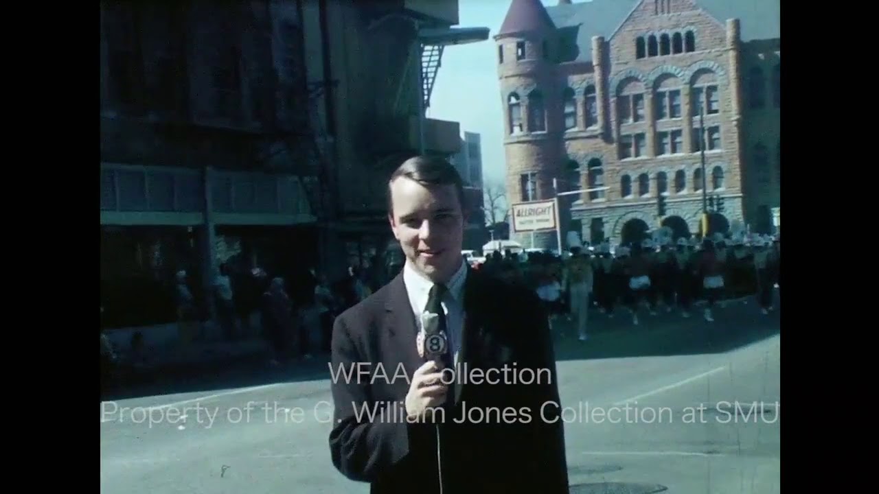 Wfaa Archive 1968 Dallas St Patrick S Day Parade Youtube