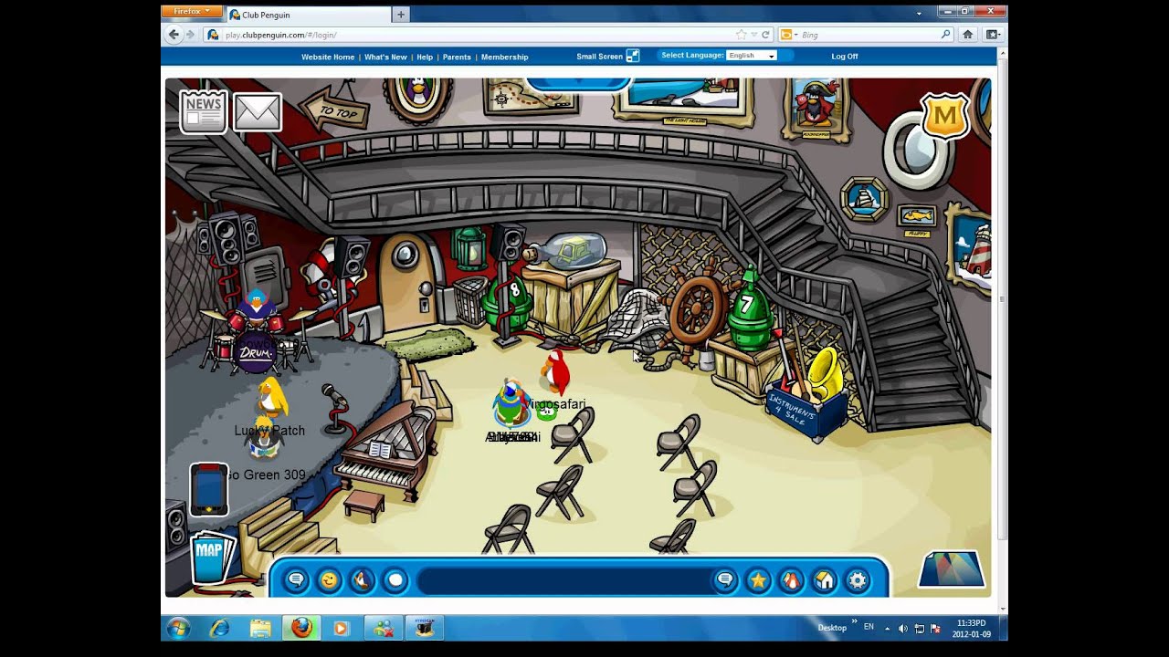 Club Penguin Shadow Ninjas Hd 2012 Youtube