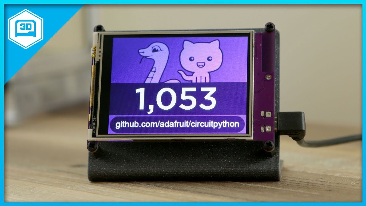 Pyportal Circuitpython Internet Display Youtube
