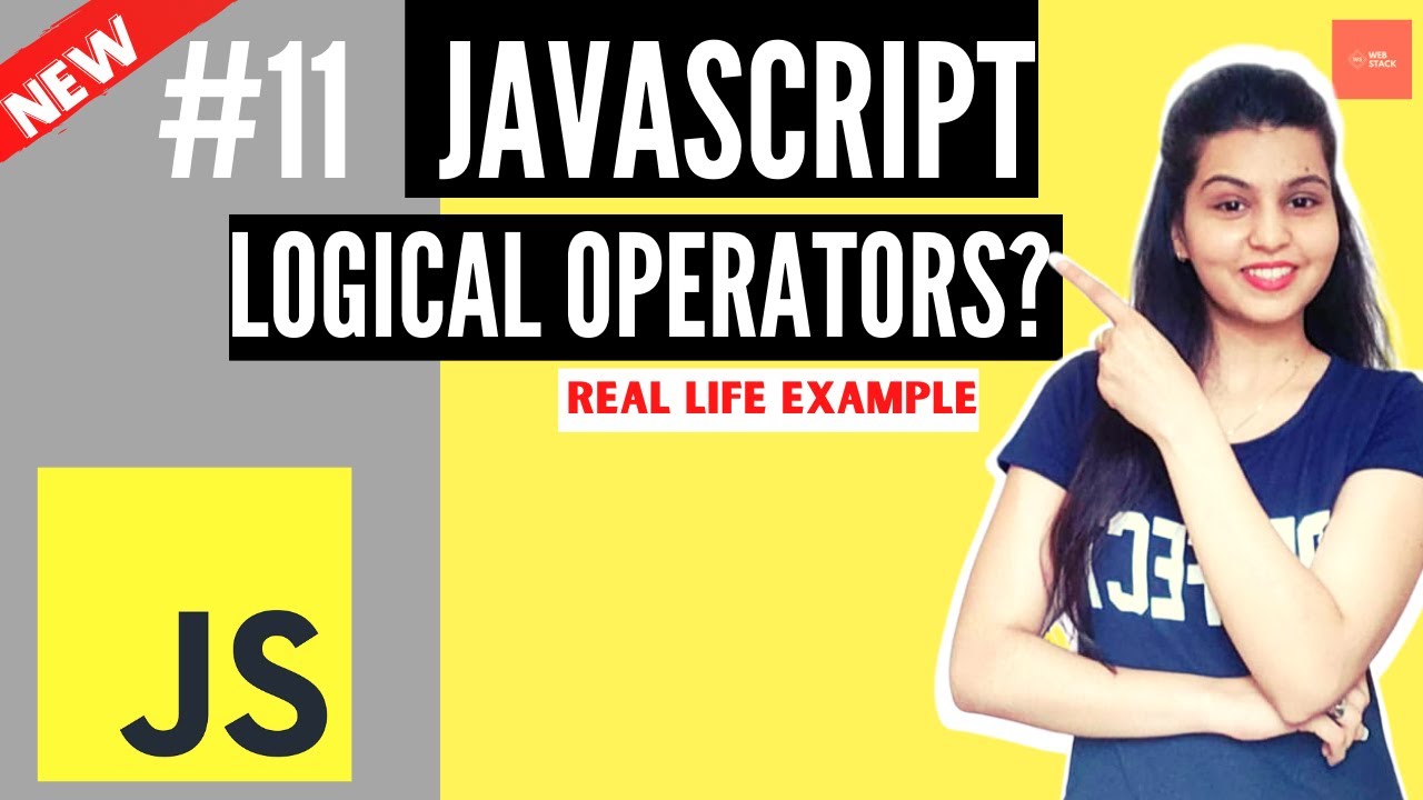 Javascript Tutorial 11 Logical Operators Short Circuit Evaluation