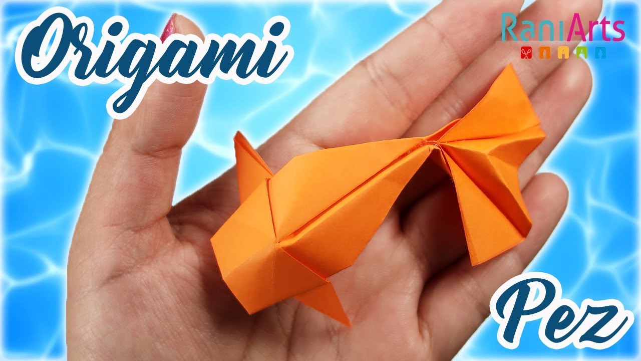 Origami Pez Koi Paso A Paso Easy Origami Tutorial