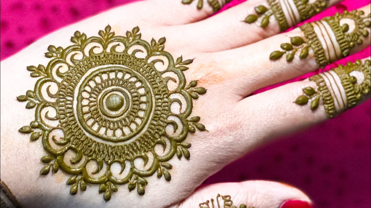 Simple Henna Mandala
