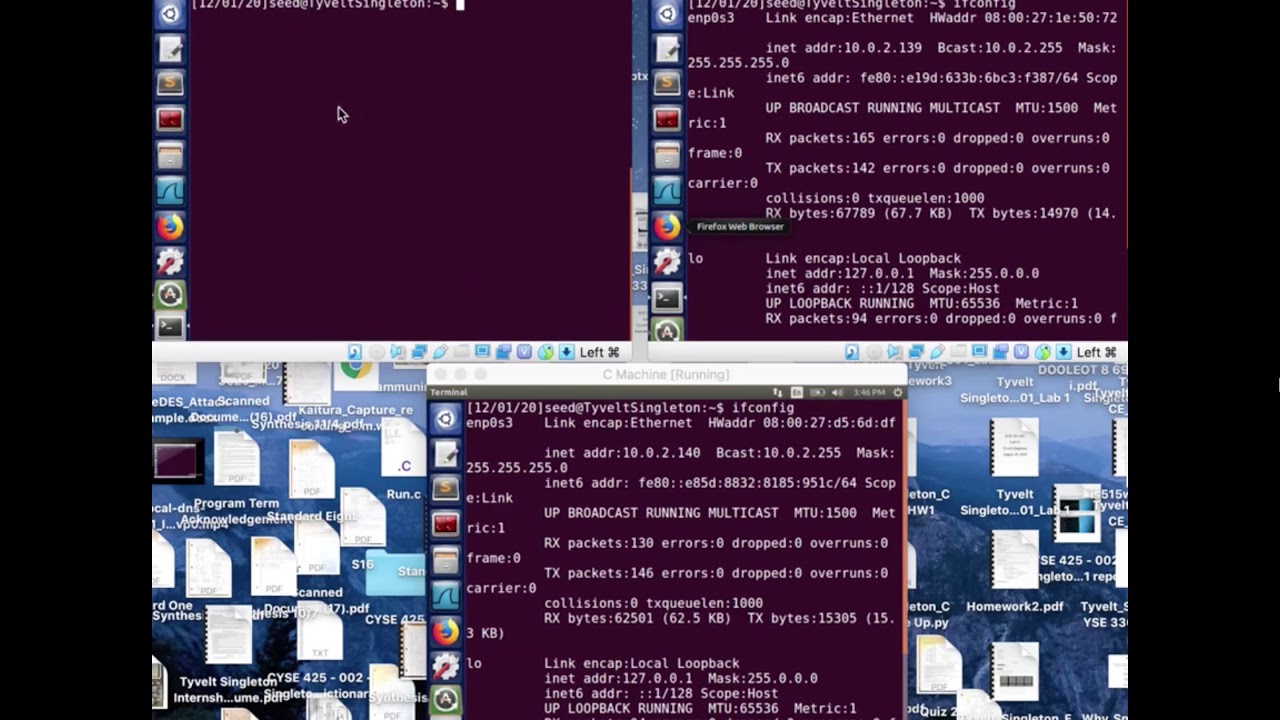 Seed Labs Linux Firewall Exploration Lab Task 3 Youtube