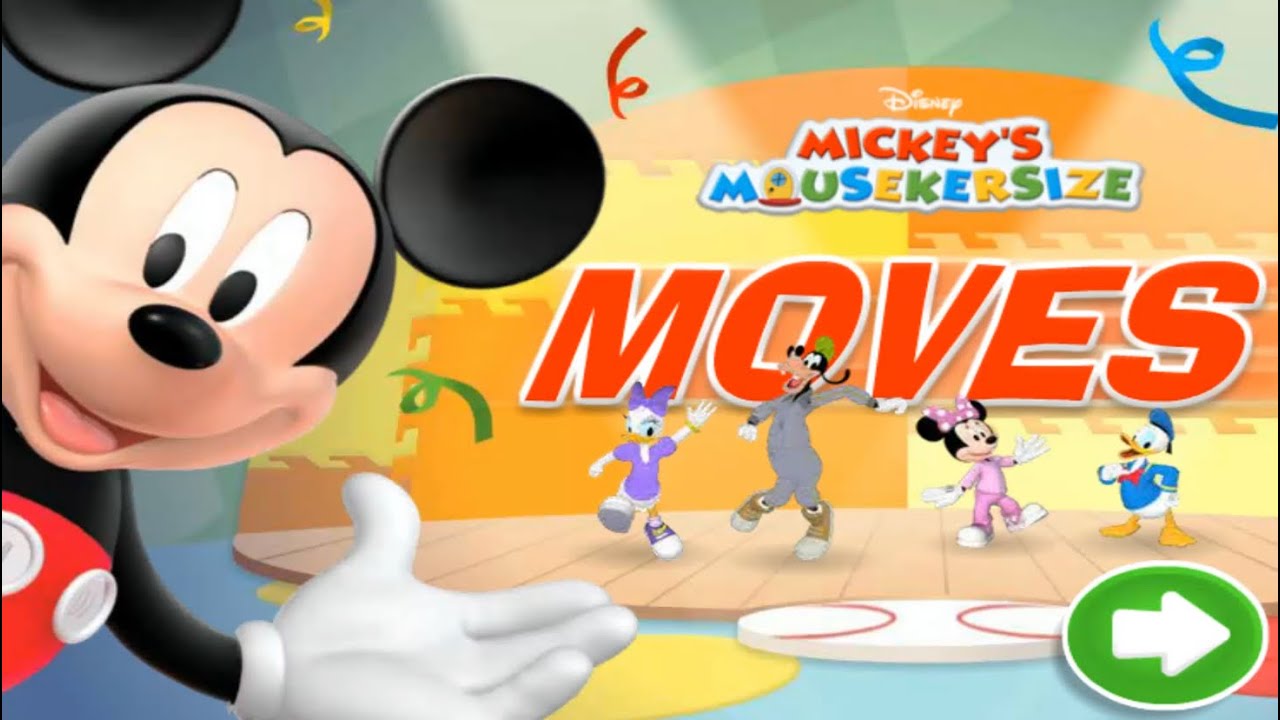 Intro Mickey S Mousekersize Moves Youtube