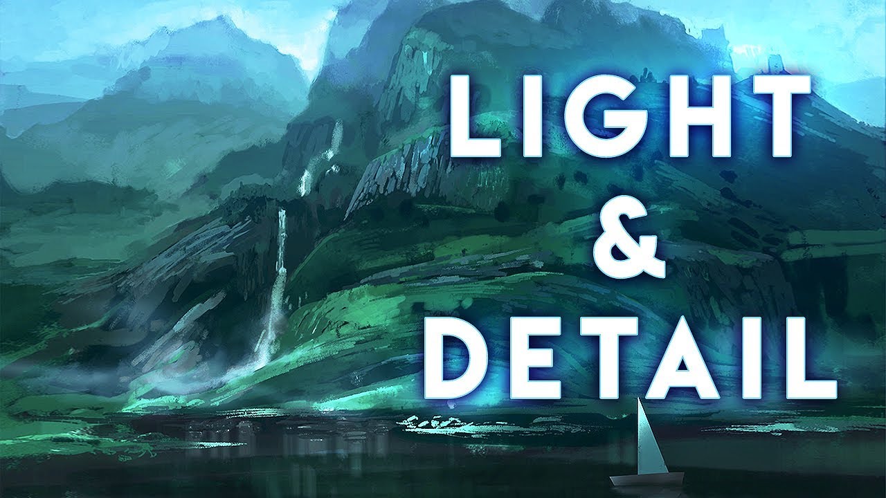 Light And Detail Procreate Painting Youtube