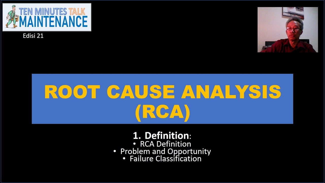 Root Cause Analysis Youtube