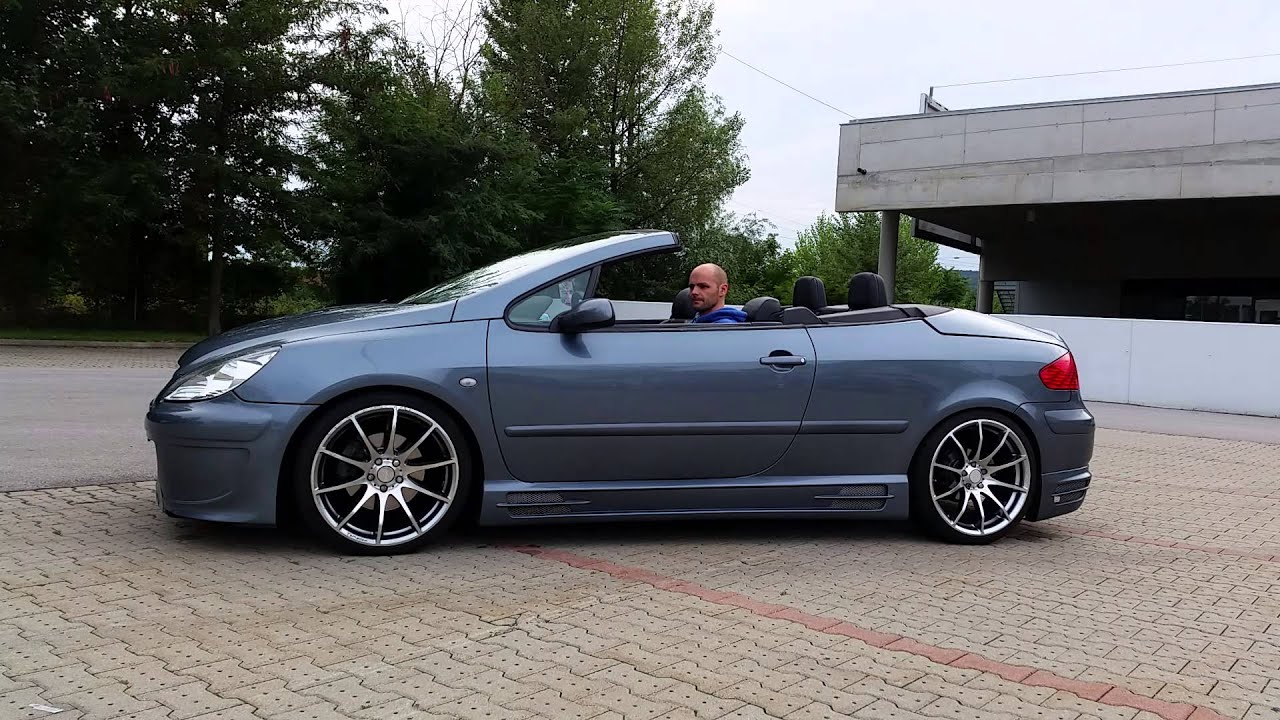Tuning Peugeot 307 Cc Roof Opening Youtube