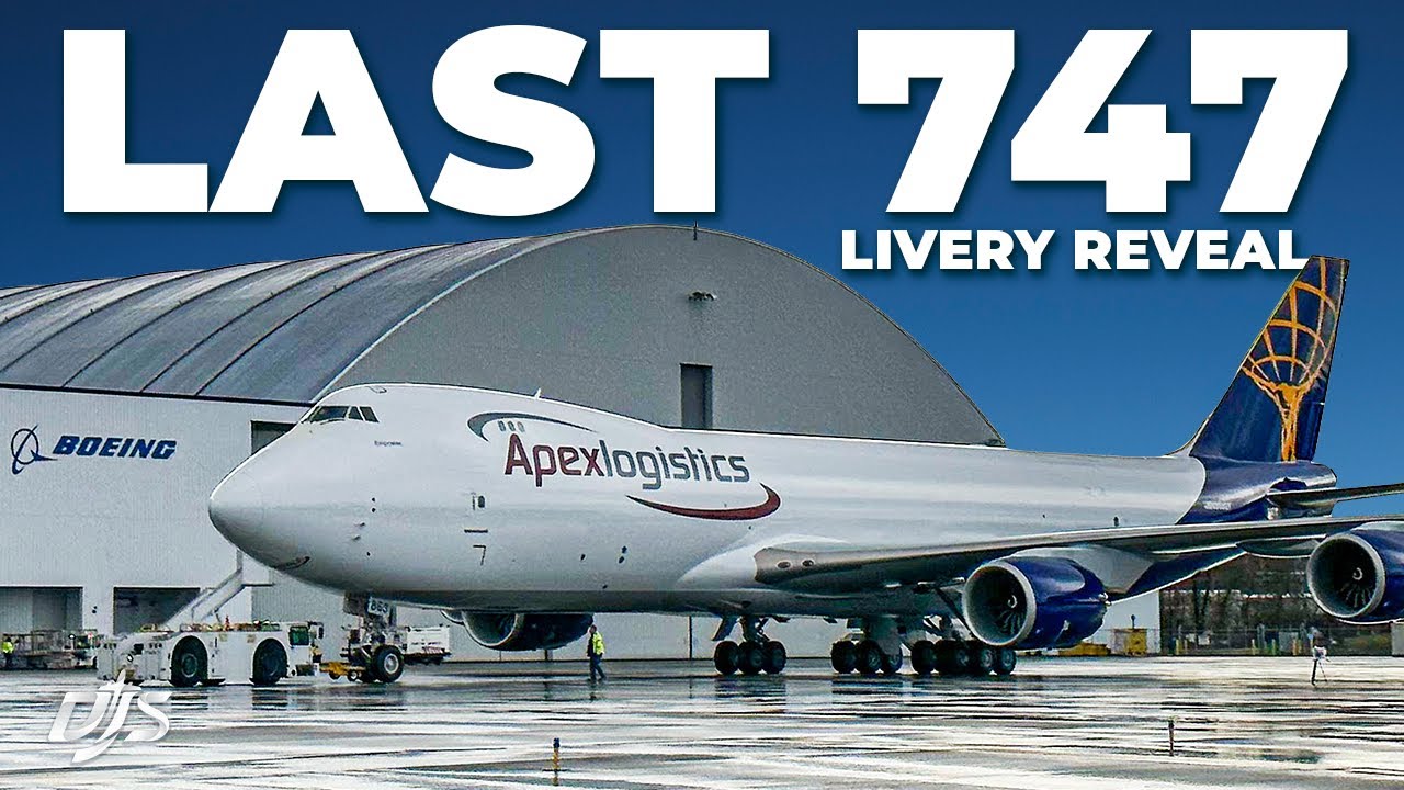 Final Boeing 747 Livery Revealed Youtube