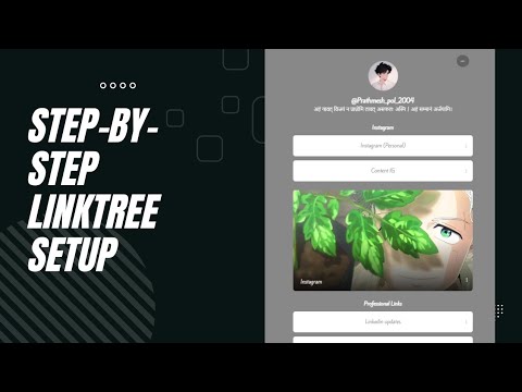 How To Create A Linktree For Free Step By Step Tutorial For Beginners