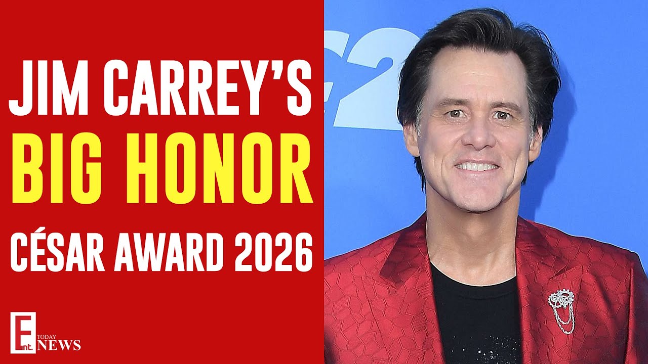 Jim Carrey To Receive Honorary César Award In Paris 2026 Youtube