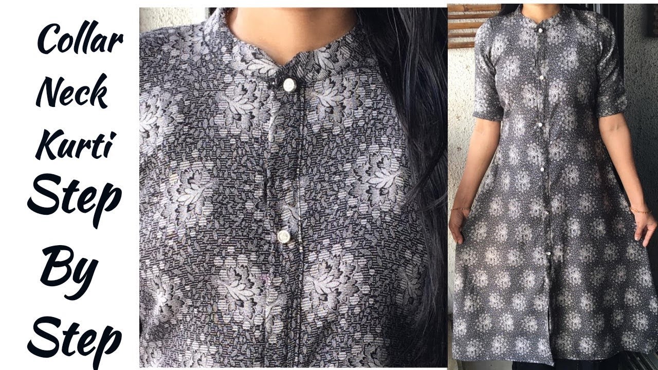 Collar Neck Kurti Cutting And Stitching In Tamil At Trudi Abbas Blog