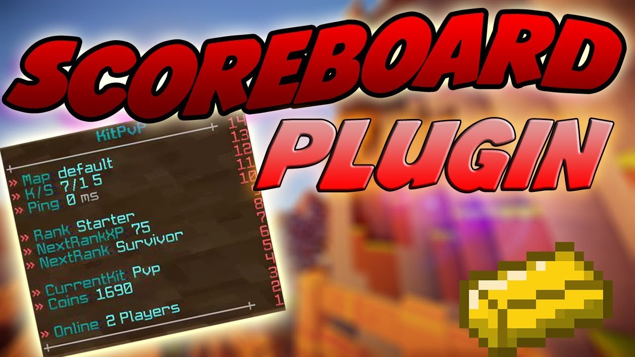 Minecraft Scoreboard Plugin Minecraft Plugins 1 14 Youtube