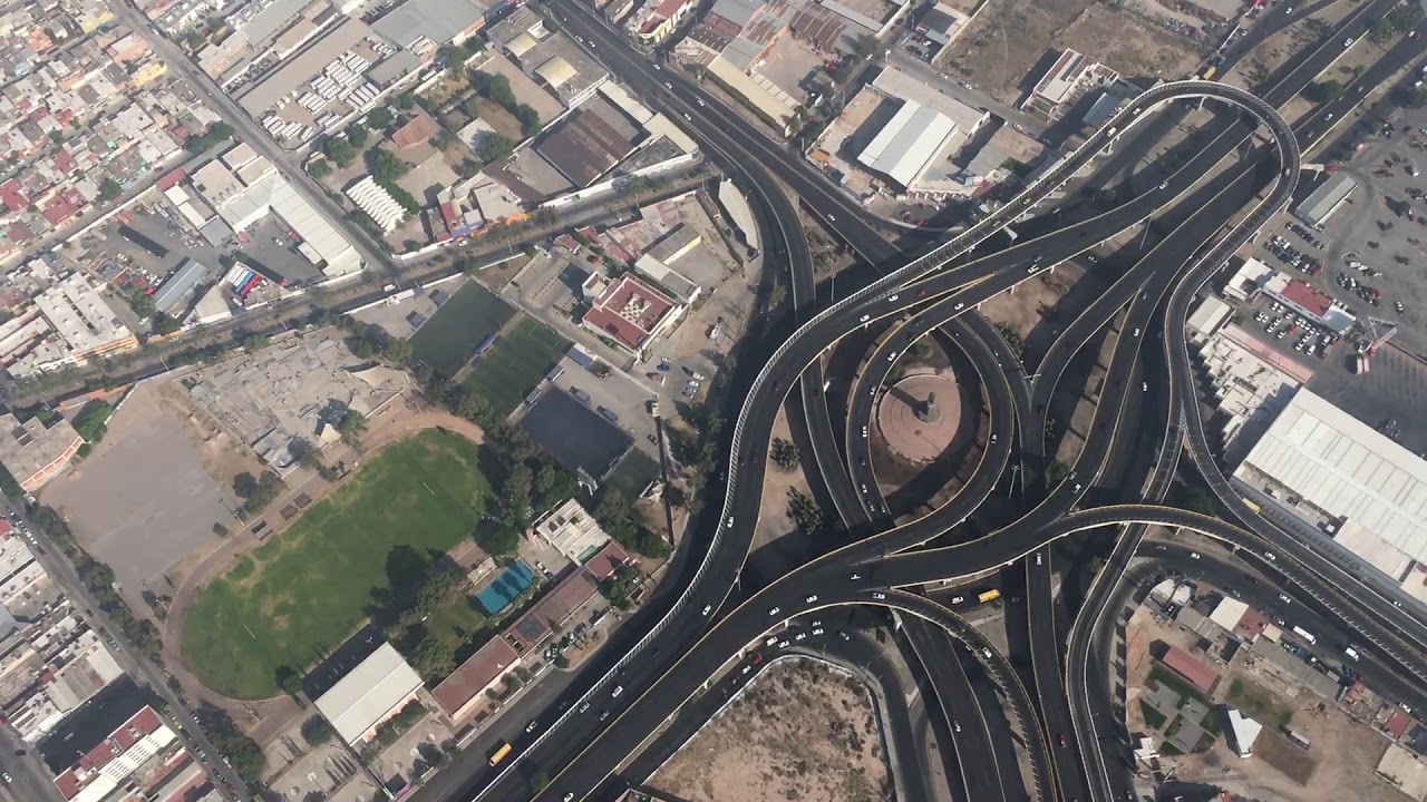 San Luis Potosí I Distribuidor Vial Benito Juárez I Vista Aérea I