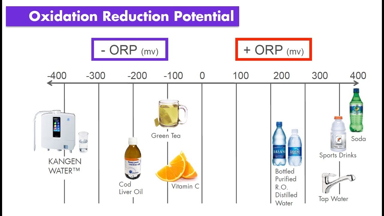 Kangen Water Orp Oxidation Reduction Potential Youtube
