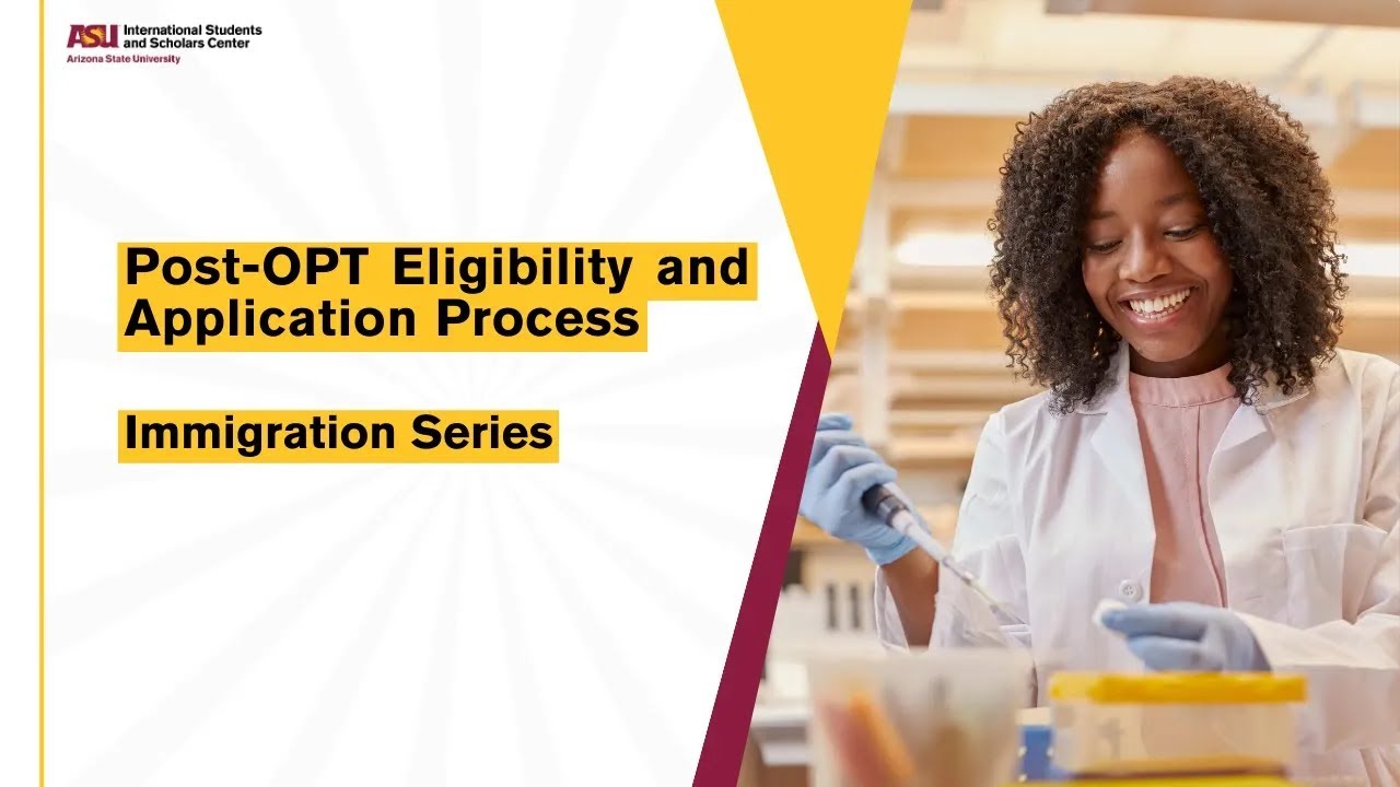 Post Opt Eligibility And Application Process Spring 2026 Immigration