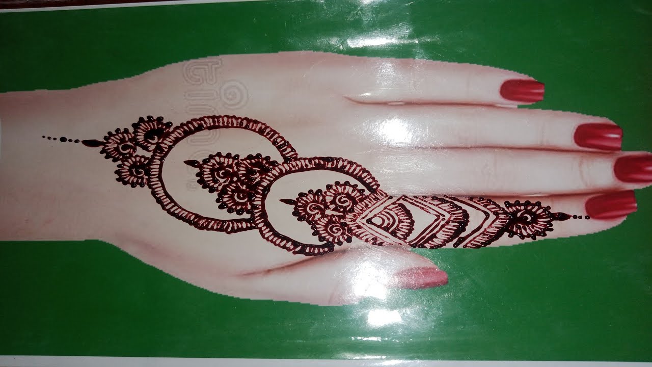 Stylish Mehndi Design Back Hand Mehndi Design Youtube