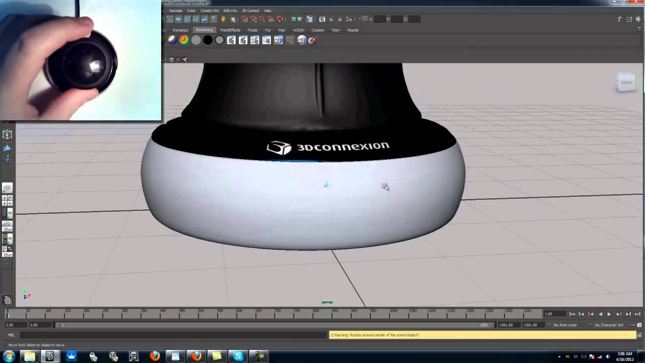 3dconnexion Spacenavigator Demo Youtube