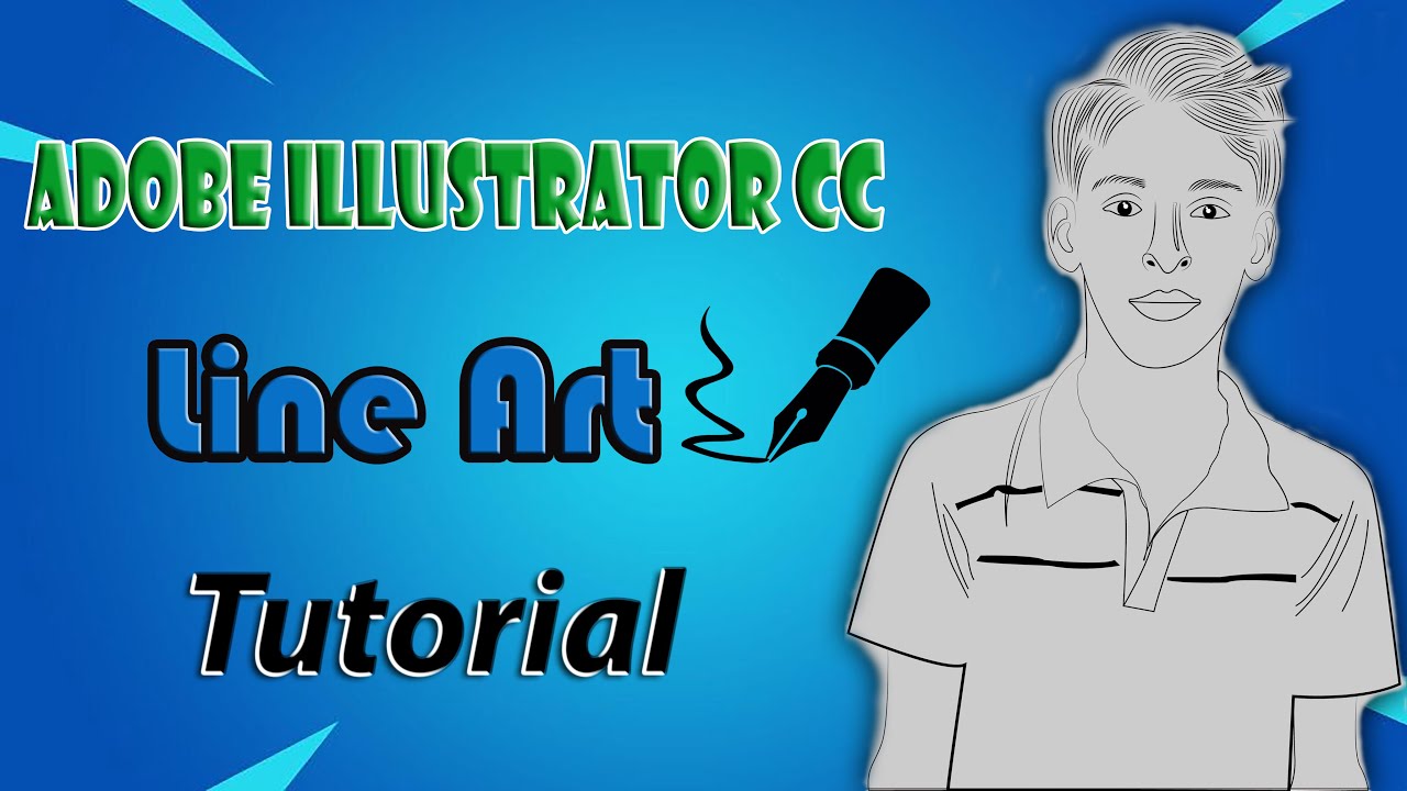 Adobe Illustrator Cc Line Art Tutorial Youtube