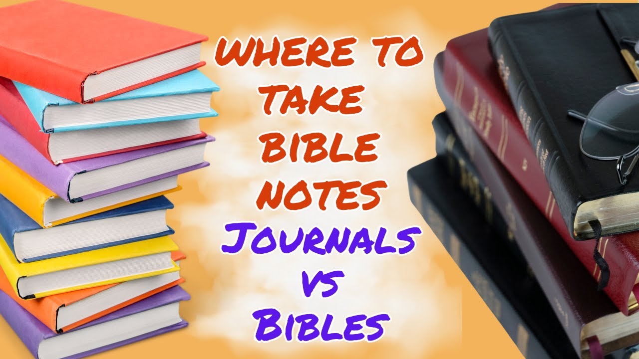 3 Ways To Take Bible Notes Bible Note Taking System Part 2 Youtube