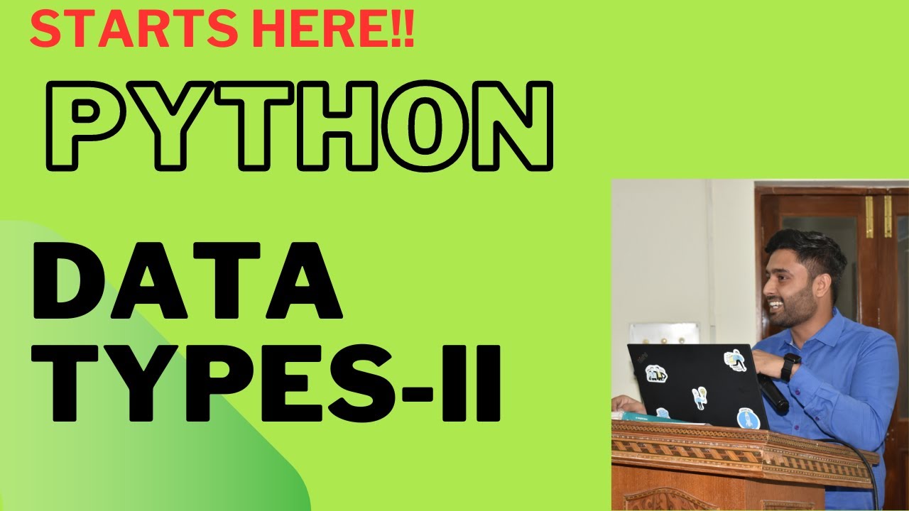 Data Types Ii Variables Youtube