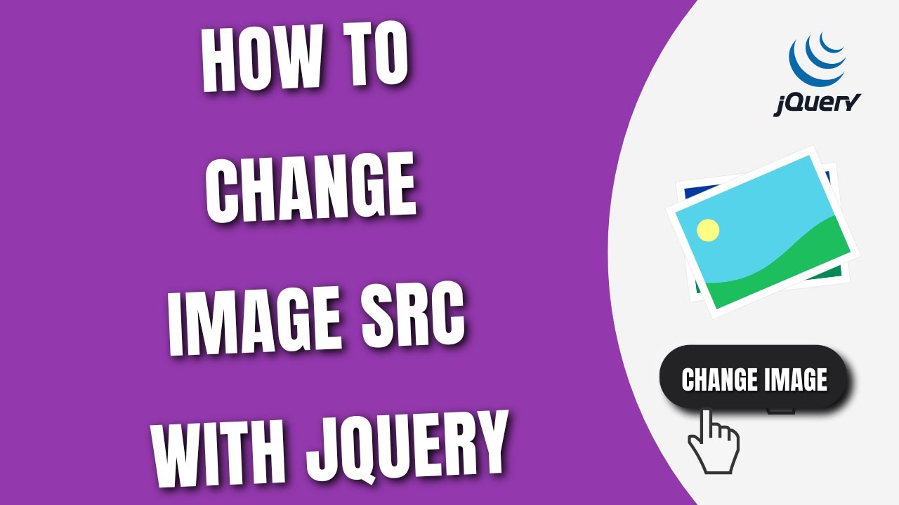 Change Image Src Using Jquery Howtocodeschool Youtube