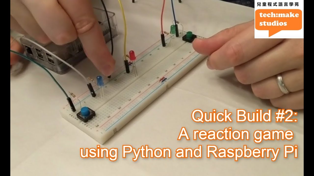 Quick Build 2 Reaction Game Built With Python And Raspberry Pi 中文字幕