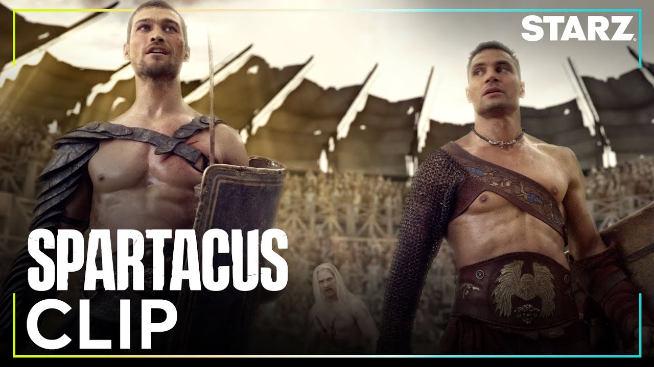 Spartacus And Crixus Vs Theokoles Clip Spartacus Blood And Sand