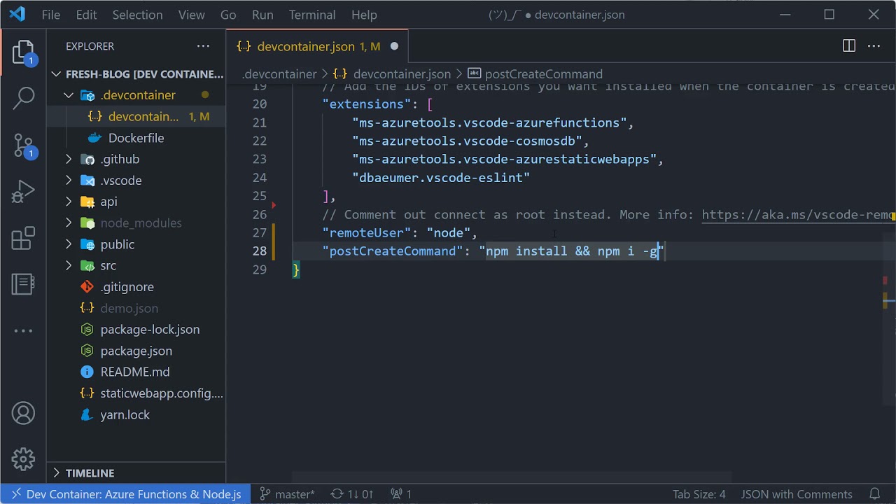 Run Npm Install In Vs Code Printable Forms Free Online