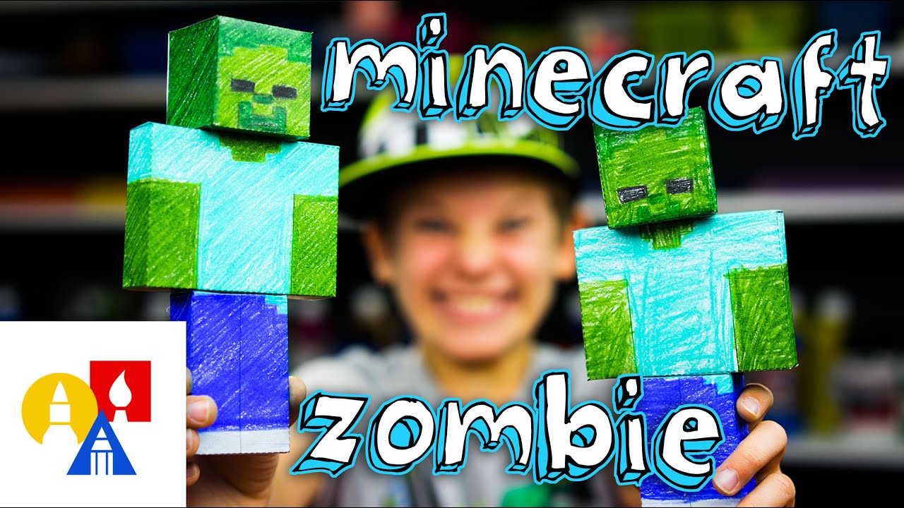 How To Make A Minecraft Zombie Youtube