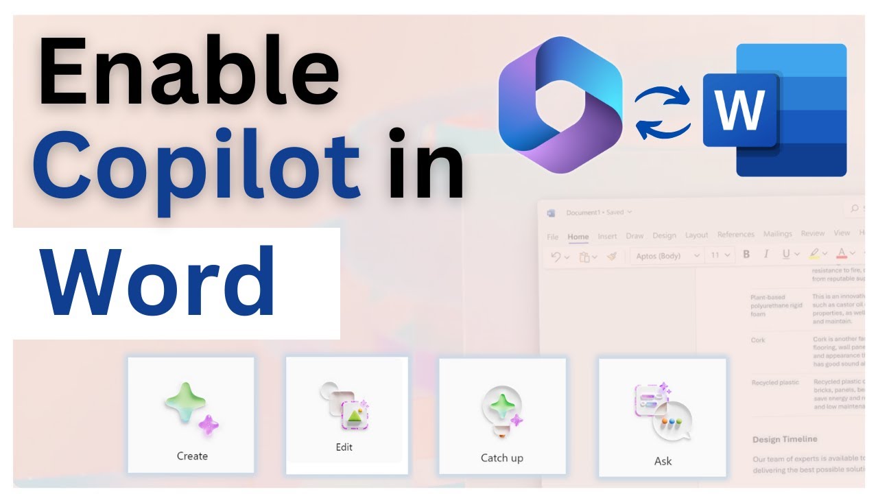 Como Activar Copilot En Word List