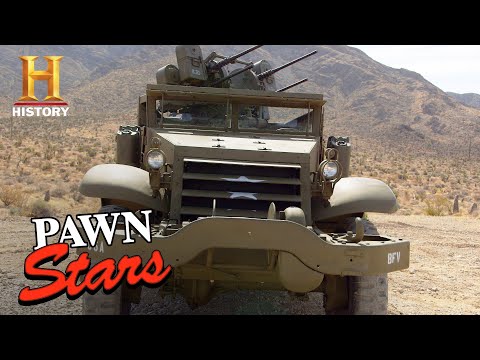Pawn Stars Mind Blowing For Wwii Half Track Used In Combat Season