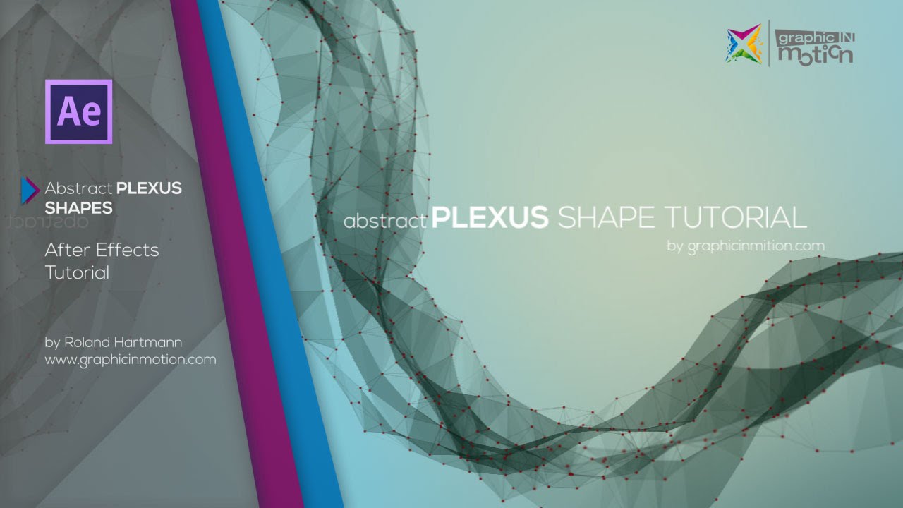 Abstract 3d Plexus Shape After Effects Tutorial Youtube