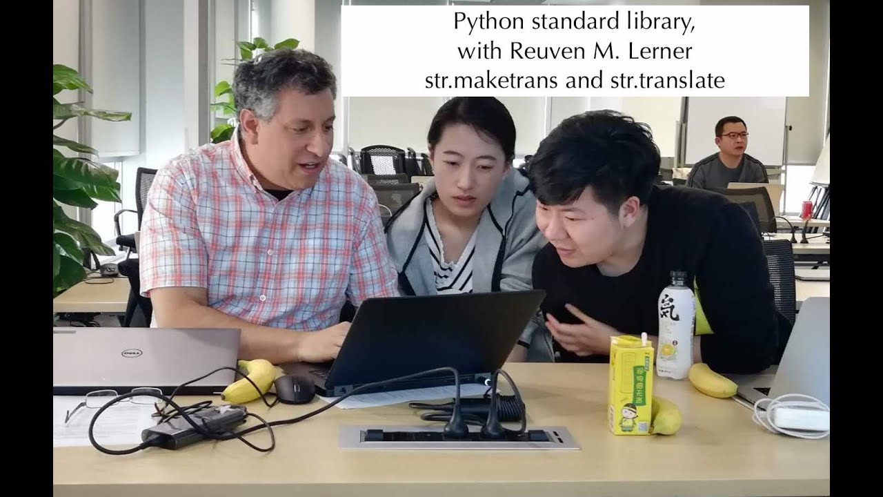 Python Standard Library Str Maketrans And Str Translate Youtube