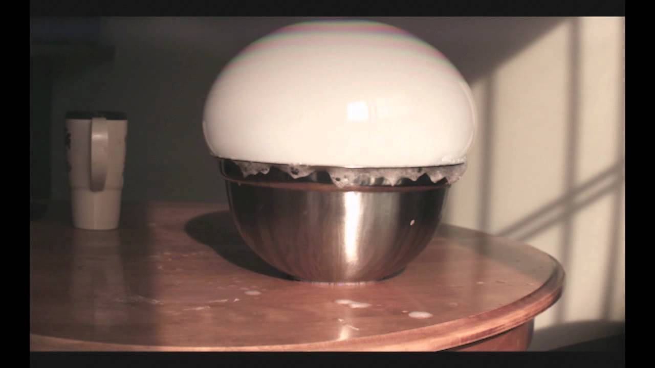 Dry Ice Bubble Exploding In Super Slow Motion Youtube