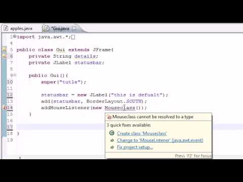 Java Programming Tutorial 77 Adapter Classes Youtube