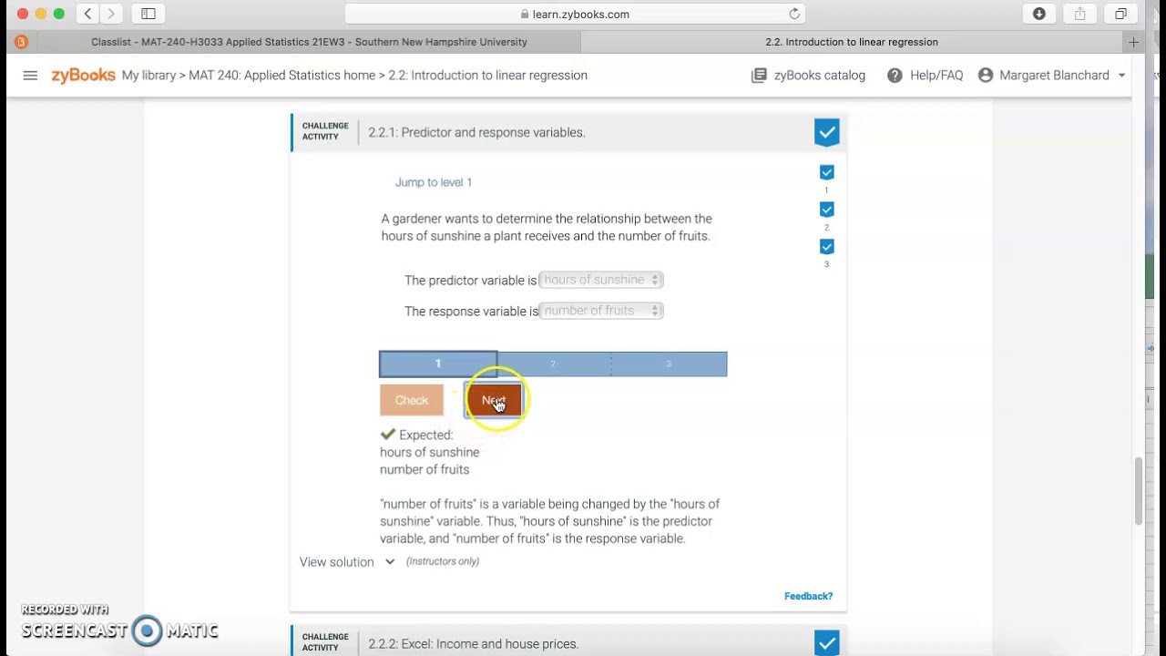 Mat240 Module 2 Ca 2 2 1 Youtube