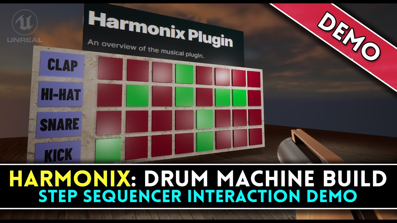 Ue5 4 Drum Machine Build Patchworks Style Interactive Step