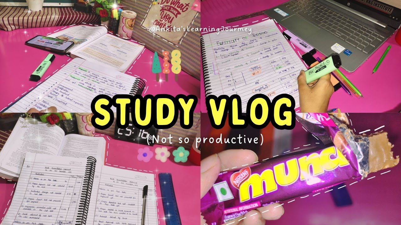 Study Vlog рџ љ Aesthetic Study Vlog Youtube