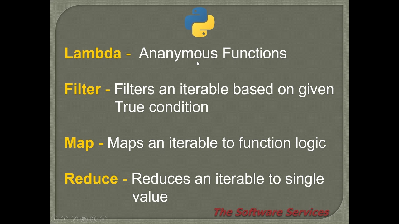 33 Lambda Filter Map Reduce Youtube