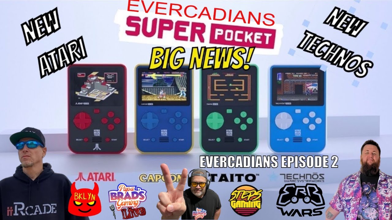 Ep 2 New Super Pockets From Hypermegatech Atari Technos Youtube